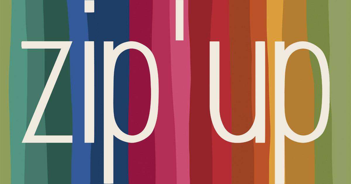 Zip'Up : Fabriqué entièrement en fermeture éclair, designé en France